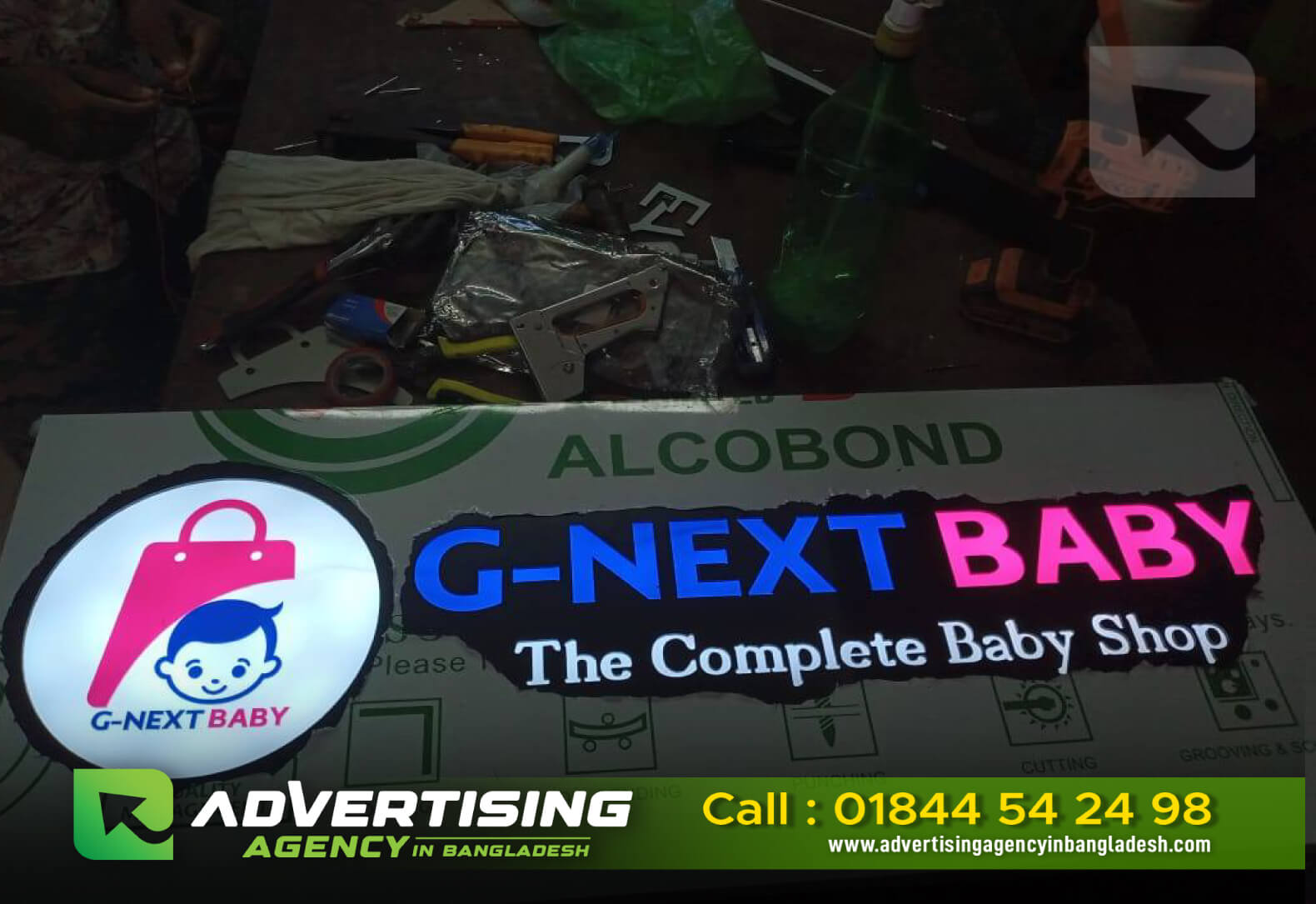 Latest 3D Acrylic Letter Sign Board
